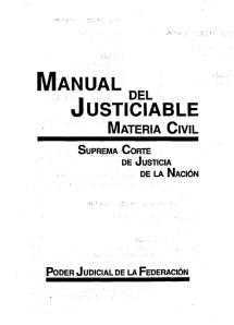 Manual del Justiciable Material Civil